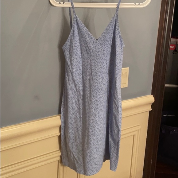 Brandy Melville | Dresses | Brandy Light Blue Floral Dress | Poshmark